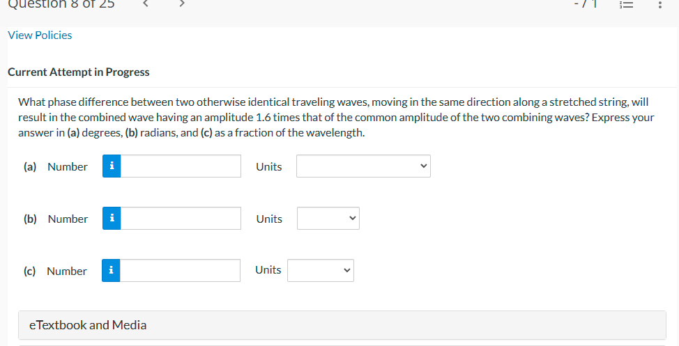 Solved What phase difference between two otherwise identical | Chegg.com