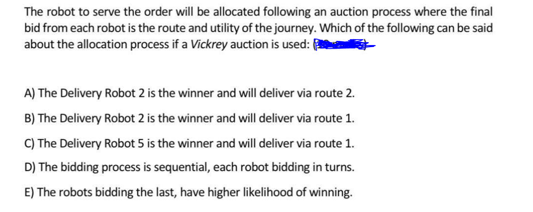 Solved CASE: Delivery Robots Fleets of delivery robots as | Chegg.com