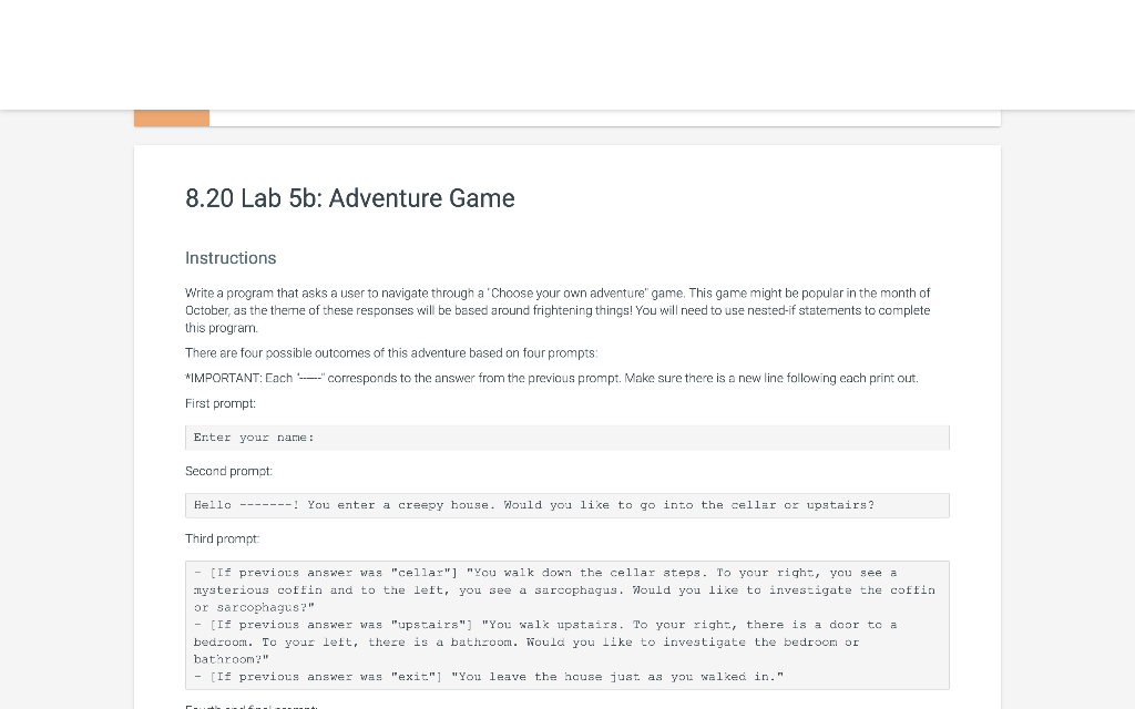 Solved Instructions Write A Program That Asks A User To 