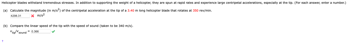 Solved (a) ﻿Calculate the magnitude (in ms2 ) ﻿of the | Chegg.com