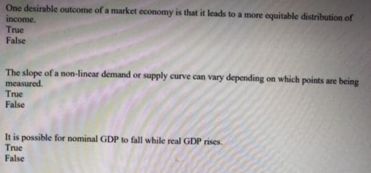 Solved Part I True/Felse with Explanation (15 marks, each | Chegg.com