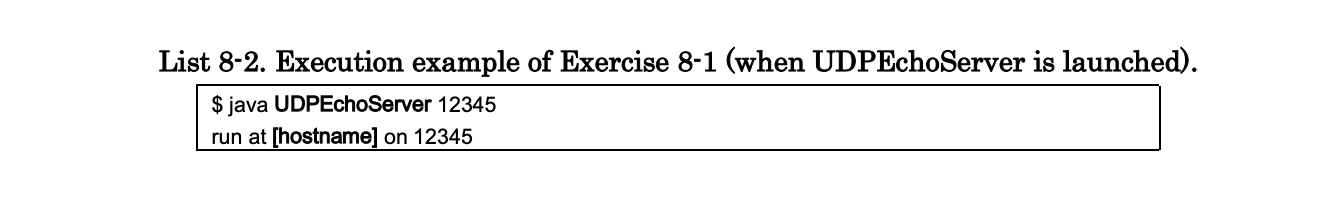 Solved The students create an echo server program that | Chegg.com