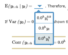 Solved Back to Assignment 5. AR(1) processes Consider the | Chegg.com