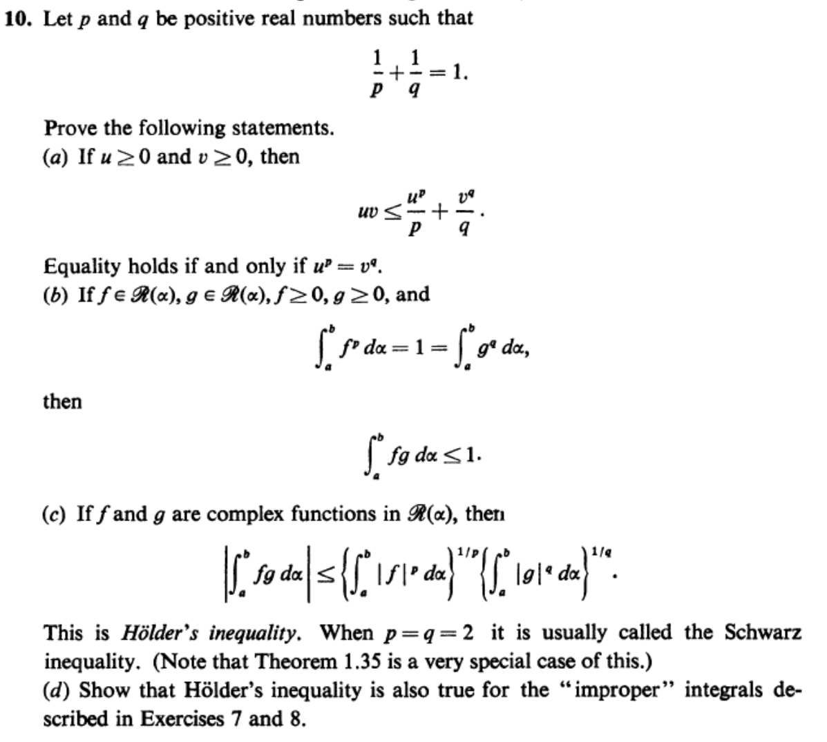 Solved Let p ﻿and q ﻿be positive real numbers such | Chegg.com