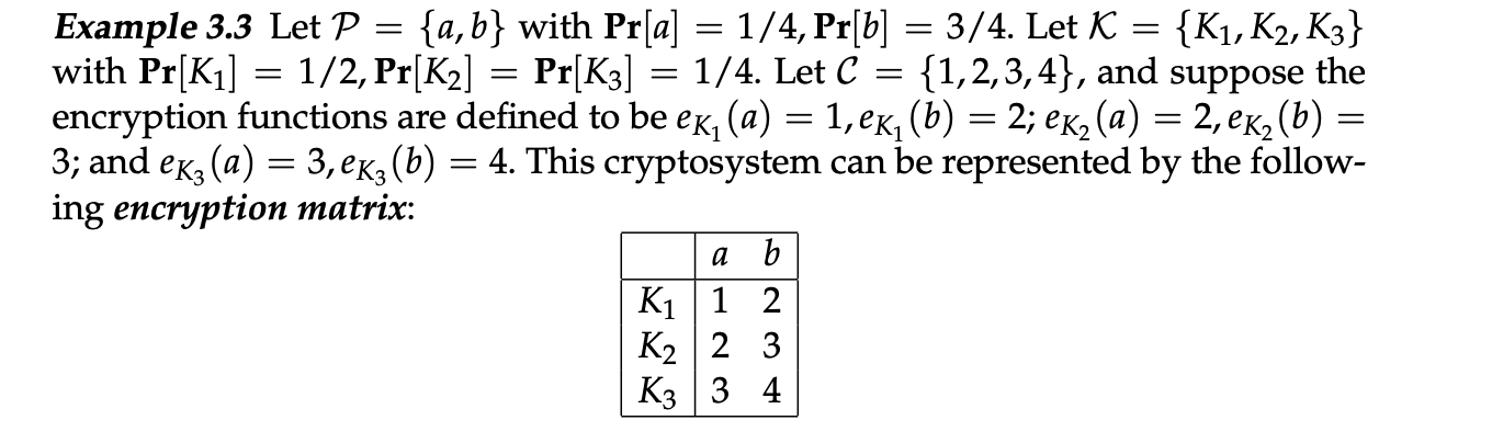 Solved Construct the encryption matrix (as defined in | Chegg.com