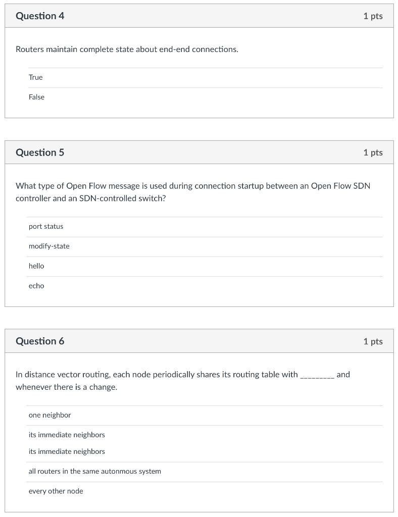 Solved A traceroute stops when the destination host sends | Chegg.com