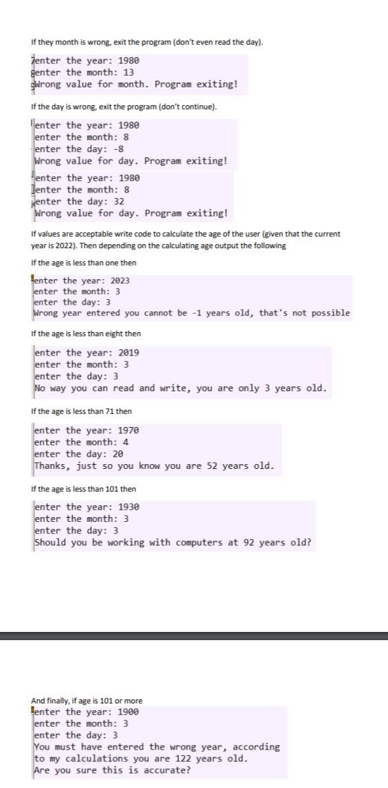 Solved C Program. For this problem we will assume that all | Chegg.com