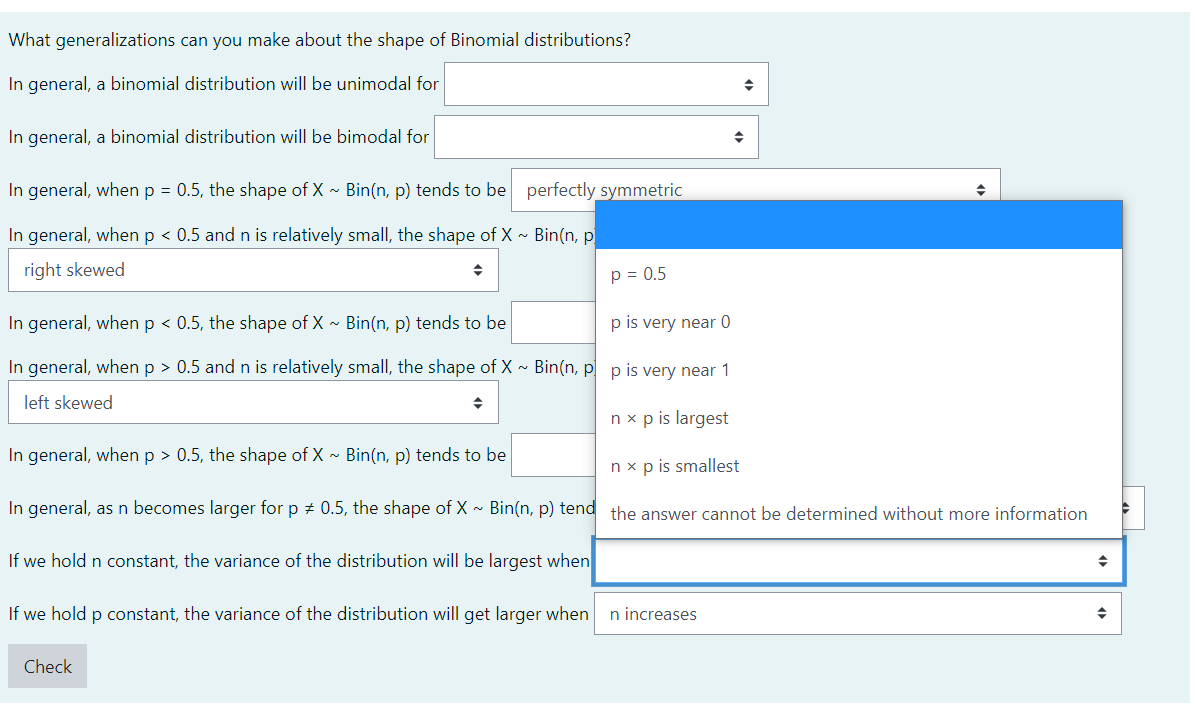 Solved What generalizations can you make about the shape of | Chegg.com