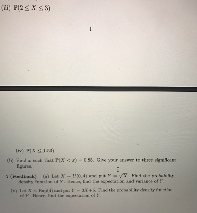 Solved Use the New Cambridge Statistical Tables for | Chegg.com