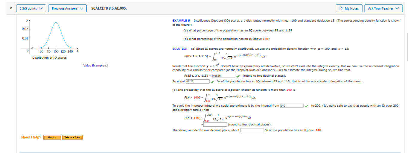 Solved 3.3/5 points | Previous Answers V S CALCET8 | Chegg.com
