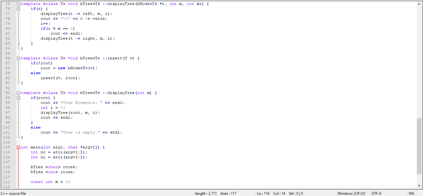Solved CSC 212 Project2 Complete the following program | Chegg.com