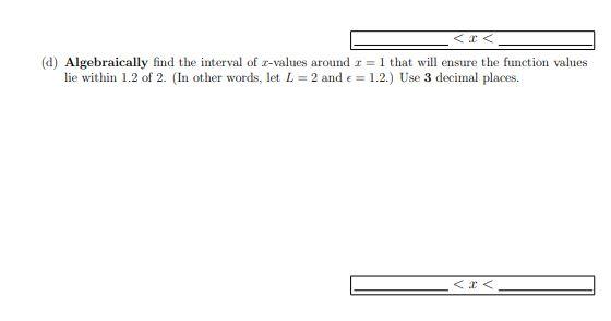 Solved 11. L6: I can determine input tolerance (delta) given | Chegg.com