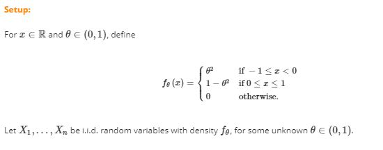 Solved Setup: For I Rand 0 € (0,1), define 1-4 g2 if-1 0). | Chegg.com
