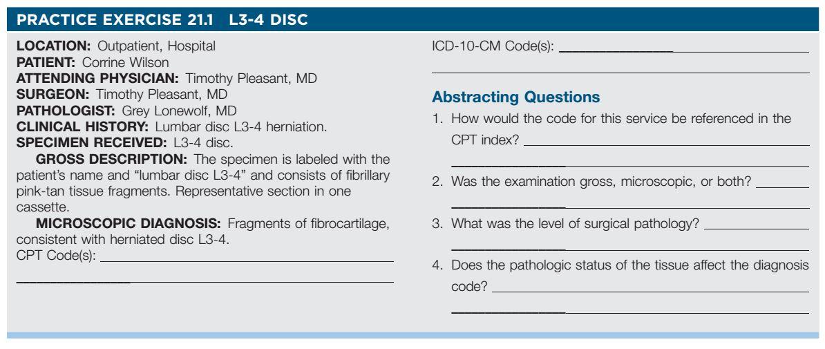 Solved PRACTICE EXERCISE 21.1 L3-4 DISC | Chegg.com