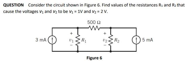 Solved QUESTION 5 Consider the voltage divider shown in | Chegg.com
