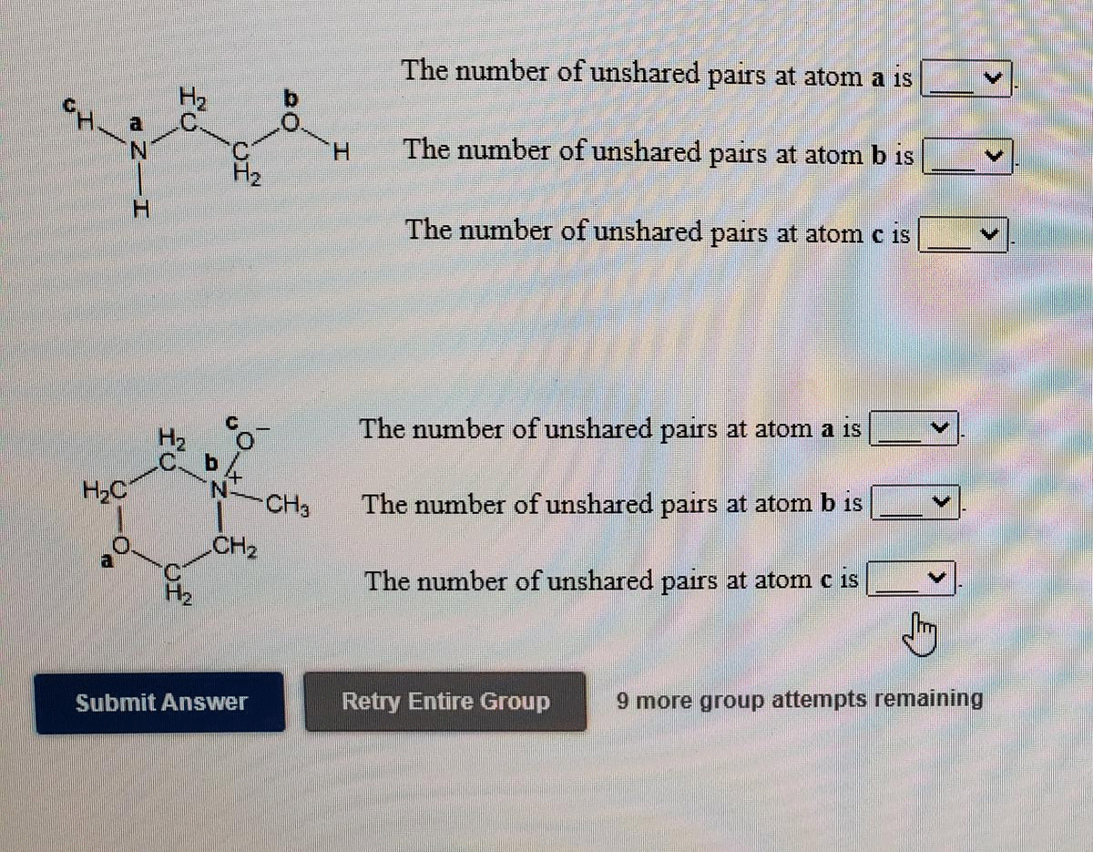 Solved Unshared, or lone, electron pairs play an important | Chegg.com