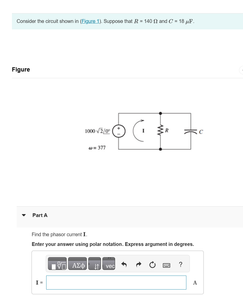 Solved Consider the circuit shown in (Figure 1). ﻿Suppose | Chegg.com