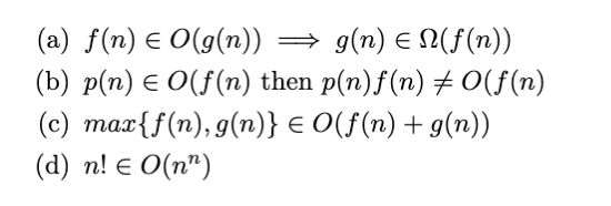 Use the Big O definition to prove the following. | Chegg.com