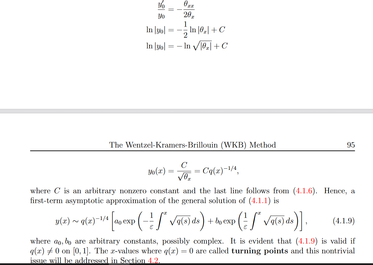 Do not answer if you cant solve using WKB method. One | Chegg.com