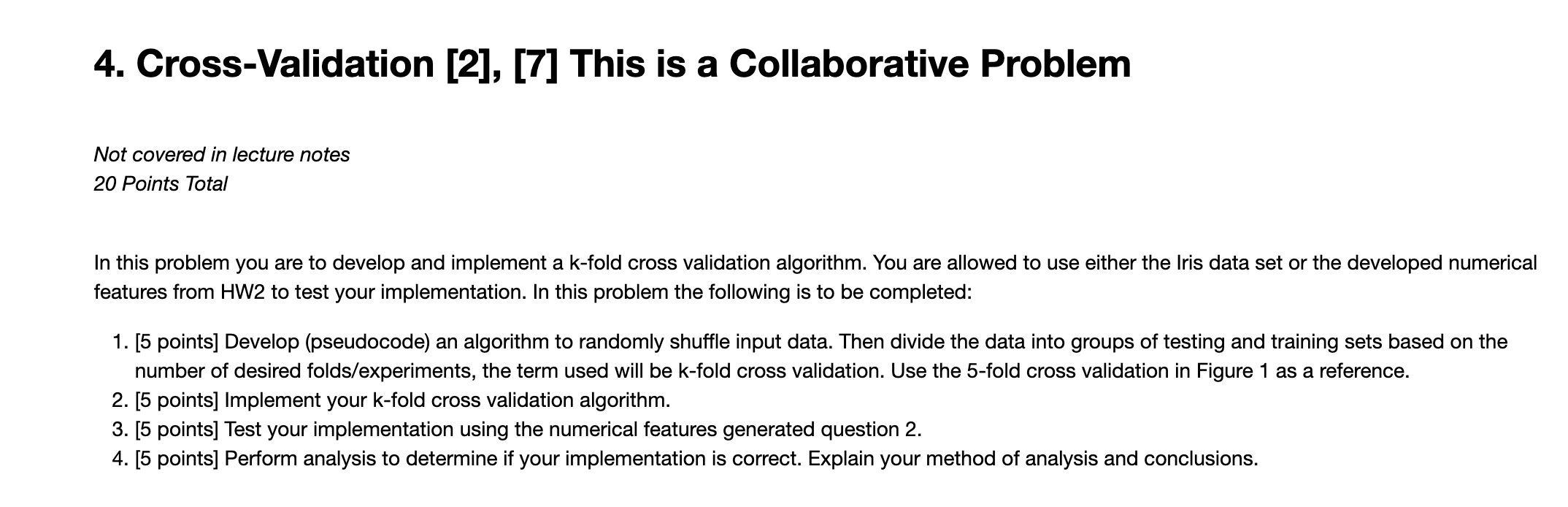1. Module 6 - Note this is not a Collaborative | Chegg.com