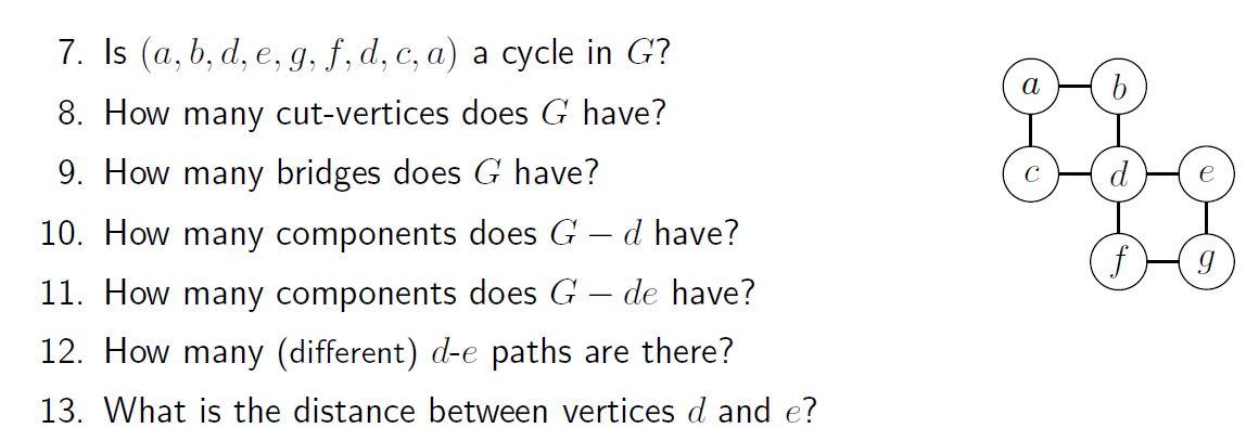 Solved This is under group theory. Let G be the graph shown | Chegg.com