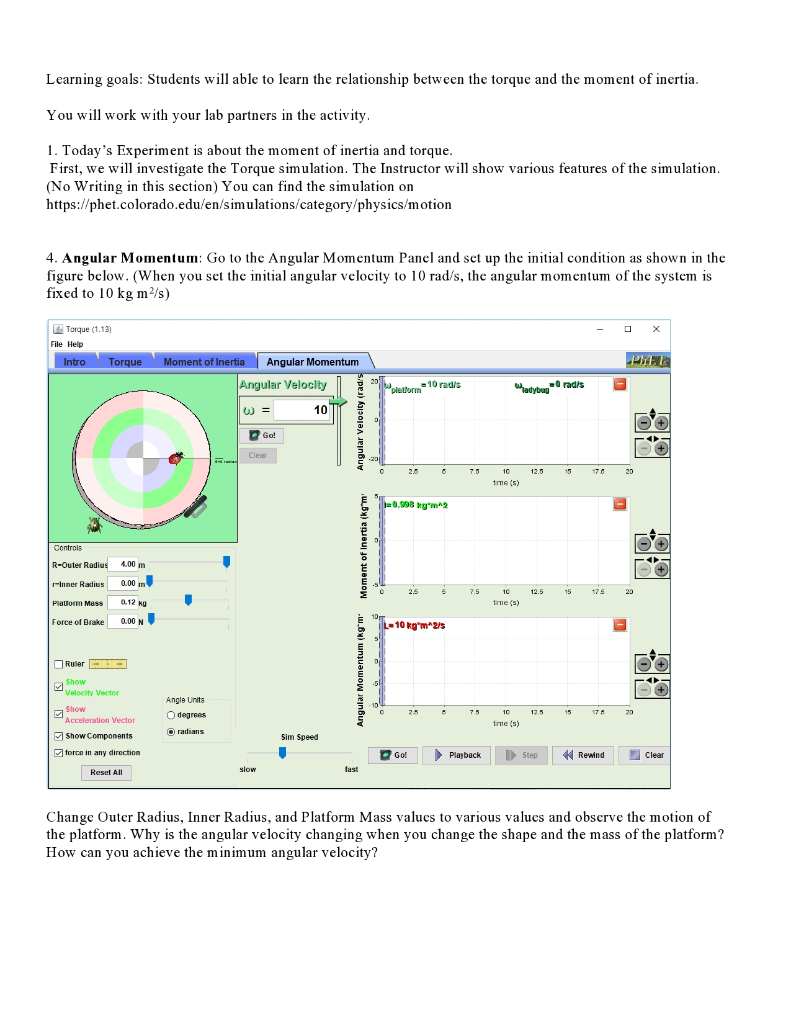 Solved Learning goals: Students will able to learn the | Chegg.com