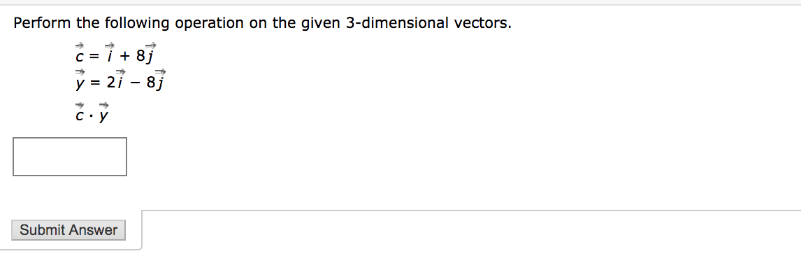 Solved Perform The Following Operation On The Given