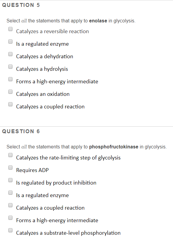 Solved This is a biochemistry question, please take the time | Chegg.com