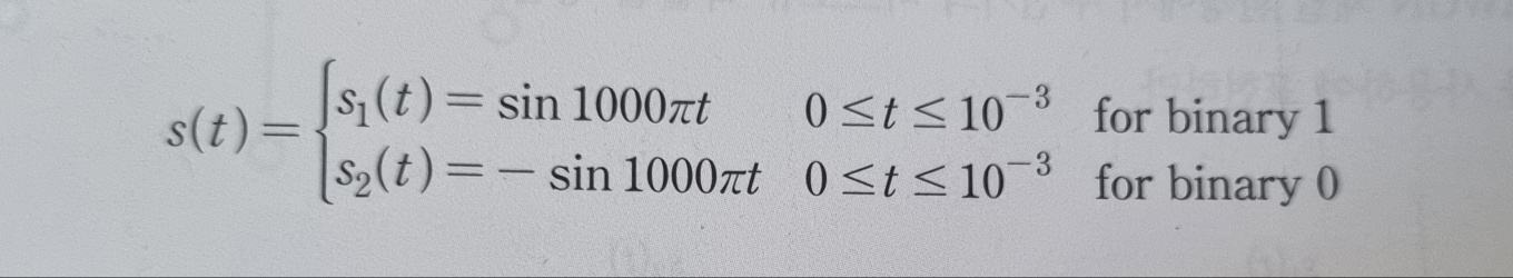 Solved There is a binary digital communication system that | Chegg.com