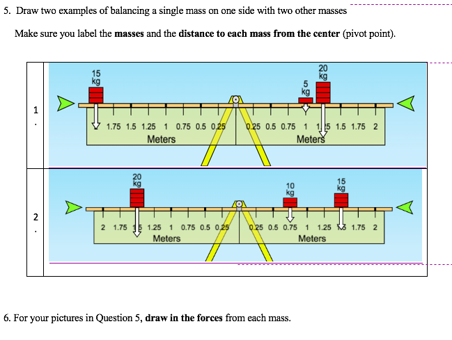 Solved 3. Next, try to get two objects with different masses | Chegg.com