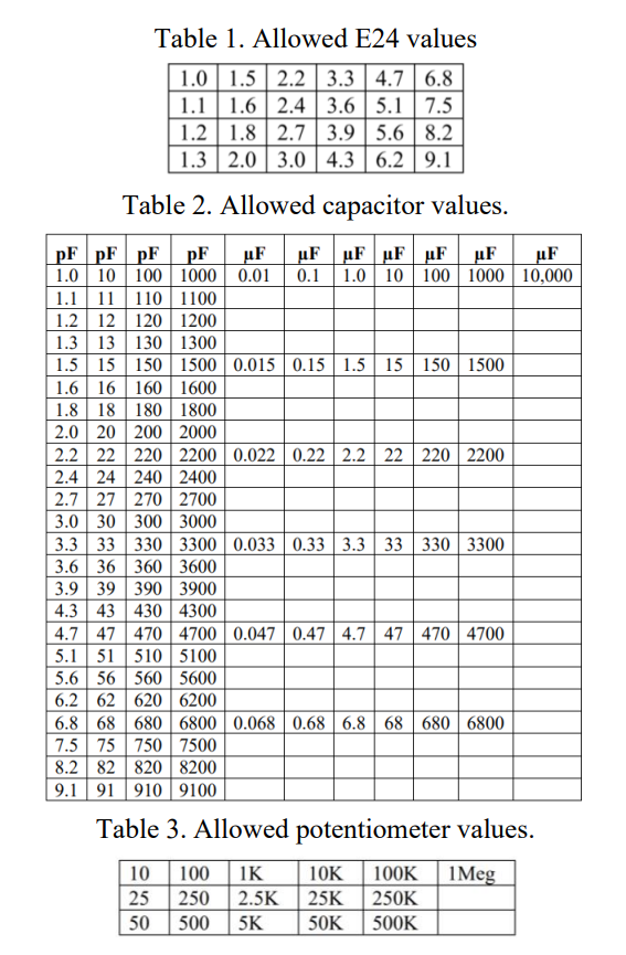 Solved Solve the problem using LTspice Problem 1. Variable | Chegg.com