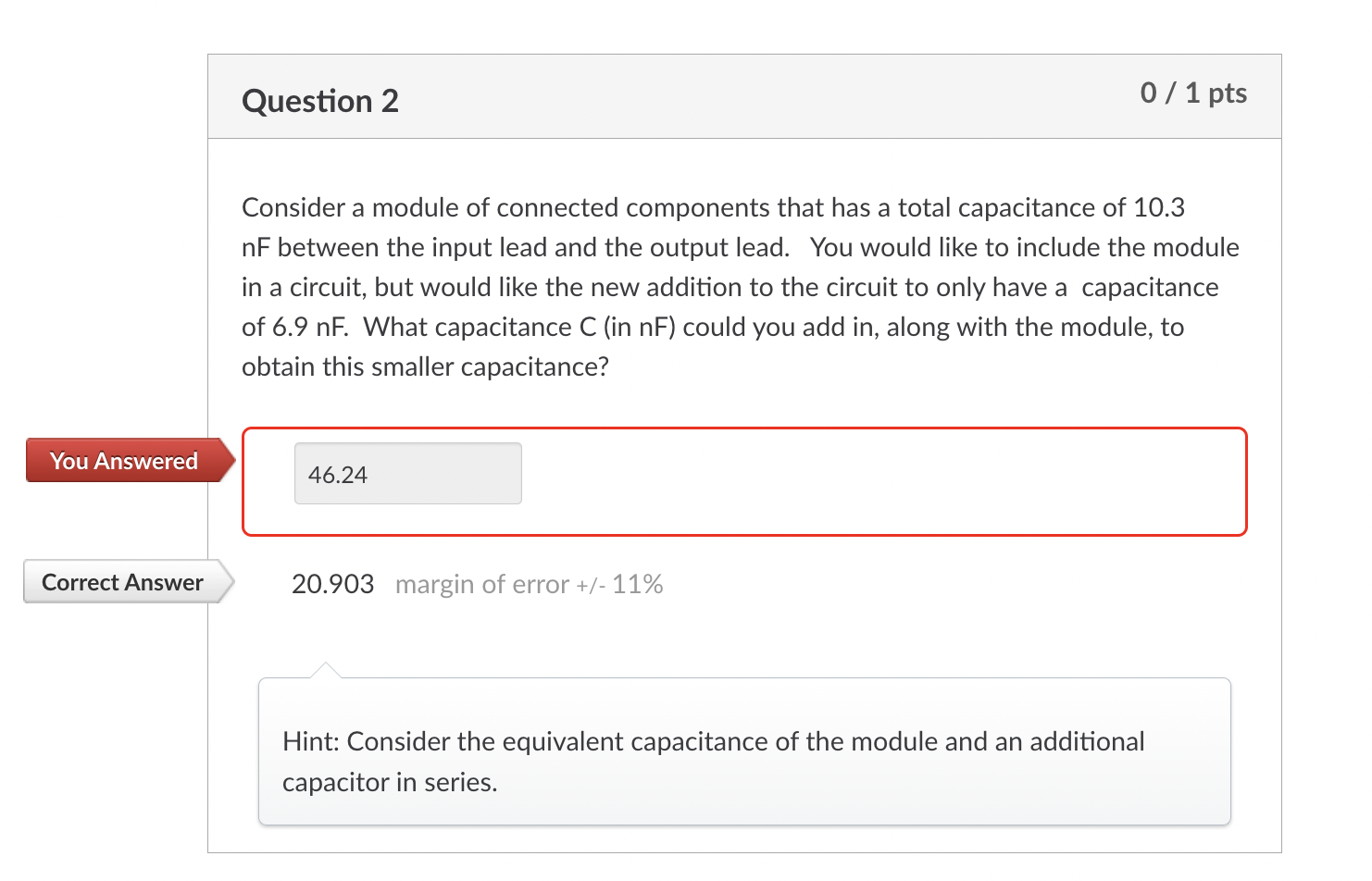 Solved Question 2Consider a module of connected components | Chegg.com