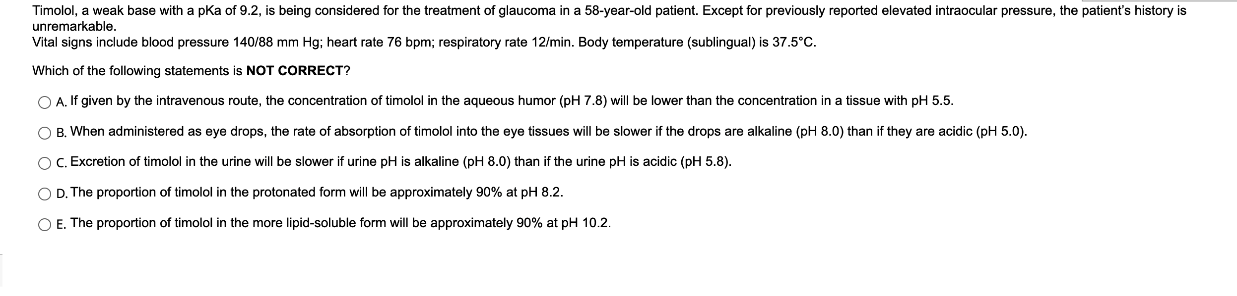Solved unremarkable. Vital signs include blood pressure | Chegg.com