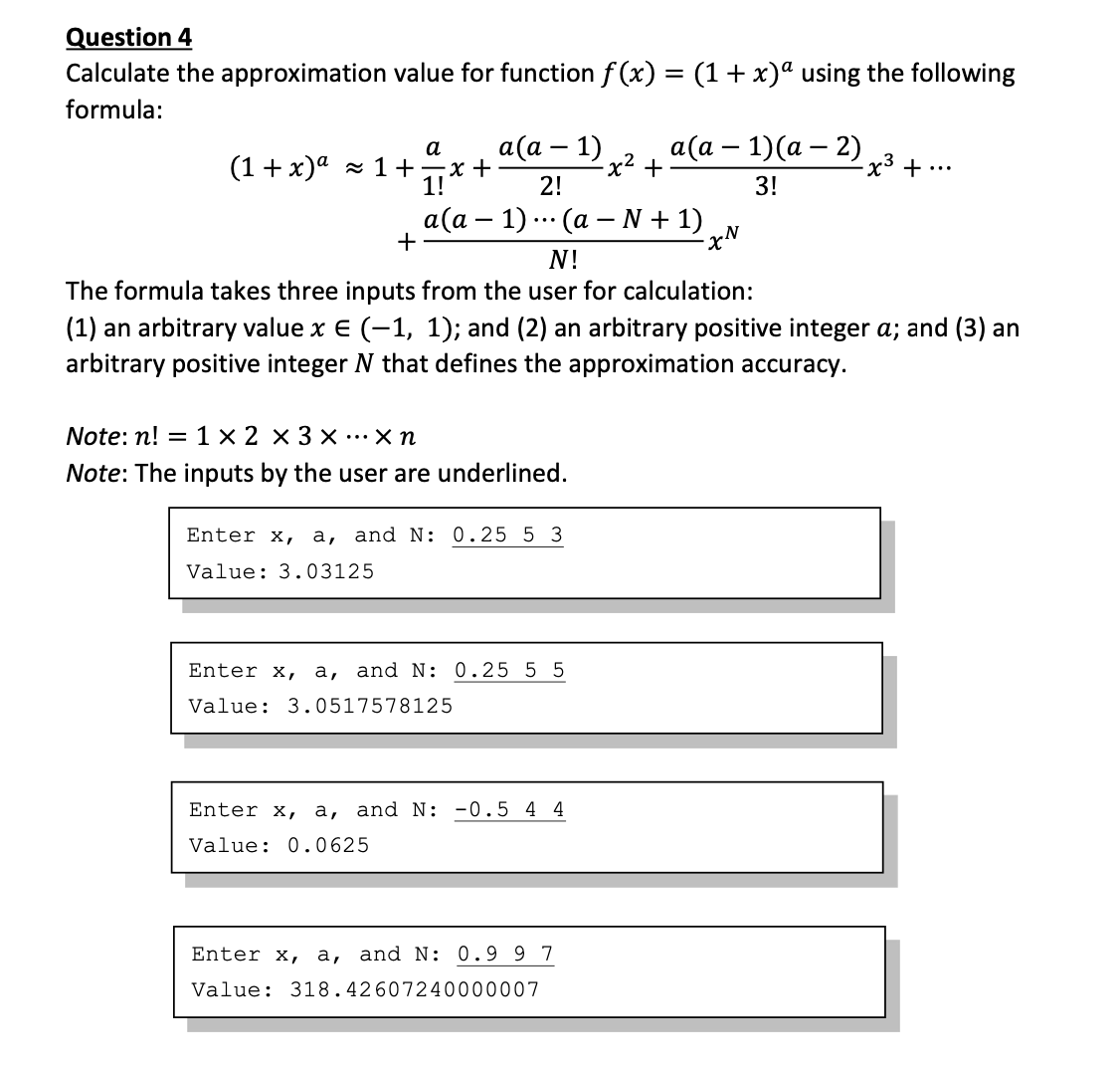 Solved Question 1 Write A Program That Asks The User To Chegg