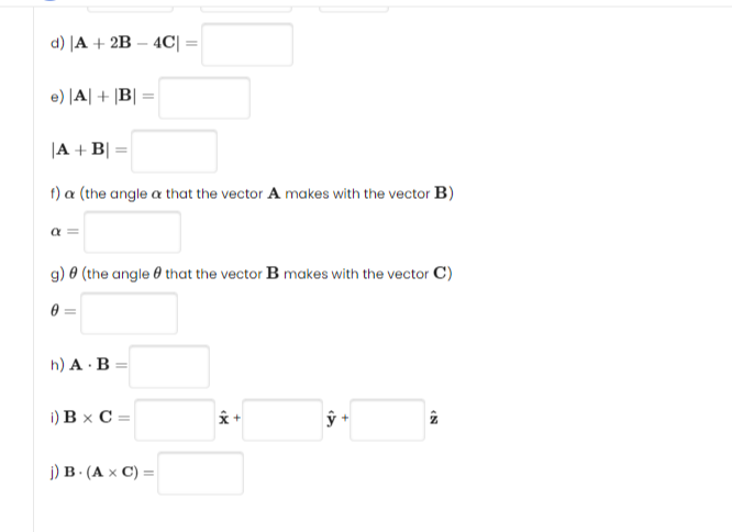Solved A vector and two points in space are given as: | Chegg.com