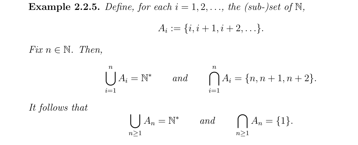Solved Example 2.2.5. Define, for each i=1,2,…, the (sub-) | Chegg.com