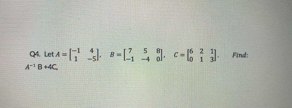 Solved Q4. ﻿Let | Chegg.com