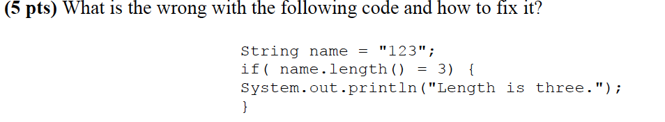 Solved What is the output of the following code fragment? | Chegg.com