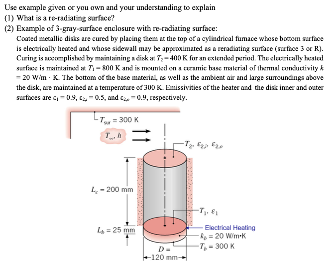 Solved Use example given or you own and your understanding | Chegg.com