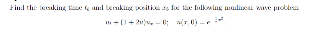 Solved Find the breaking time to and breaking position It | Chegg.com