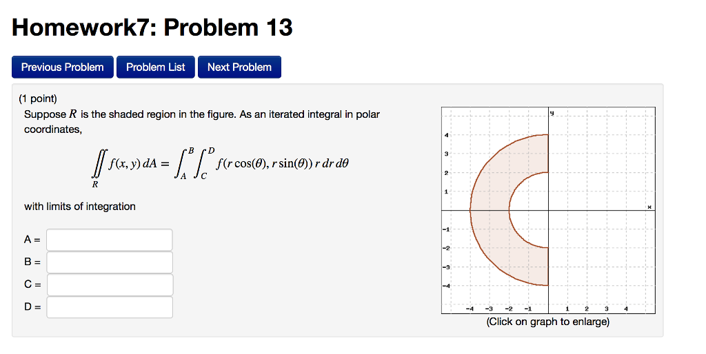 Solved Homework7: Problem 13 Previous Problem Problem List | Chegg.com Solved Homework7: Problem 13 Previous Problem Problem List | Chegg.com
