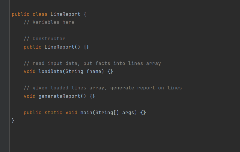 Solved 1 3. Write the main program with the big array of | Chegg.com