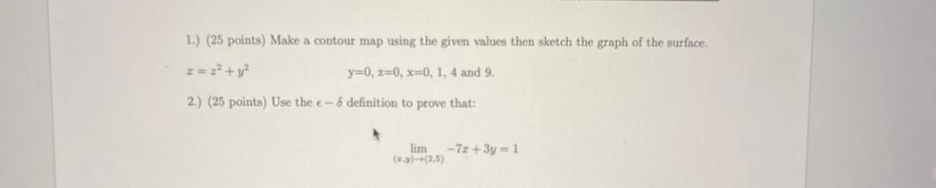 Solved Use the epsilon - delta definition to prove that: lim | Chegg.com