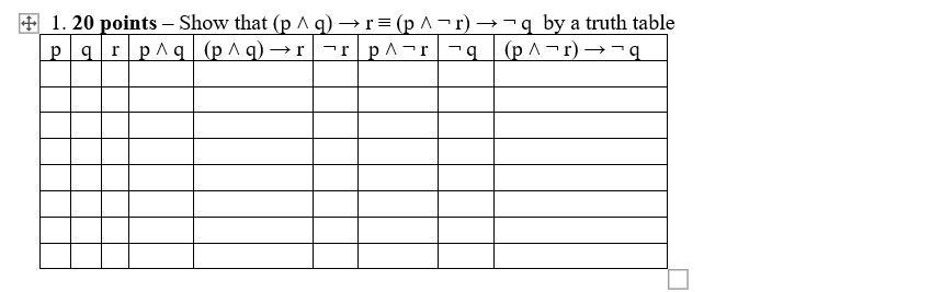 Solved * 1. 20 points - Show that (p19) r=(pA-r) - by a | Chegg.com