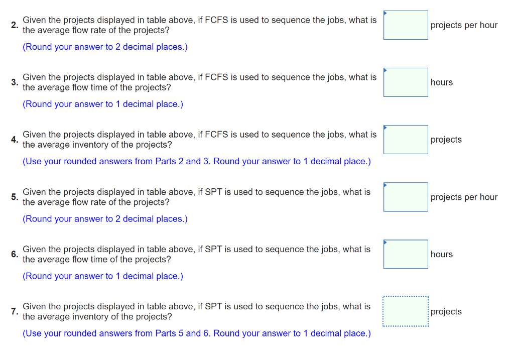 Solved PA 18−2 to 18−7 (Static) Processing time for eight | Chegg.com