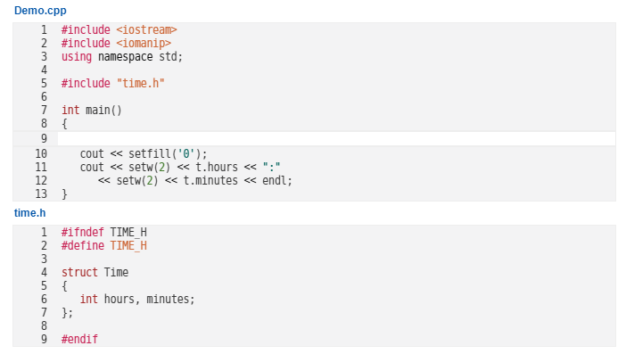 Solved Create And Initialize A Time Structure Variable Named 6884