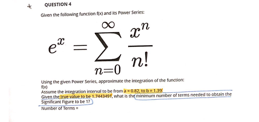 Solved ex=∑n=0∞n!xn Using the given Power series, | Chegg.com Solved ex=∑n=0∞n!xn Using the given Power series, | Chegg.com