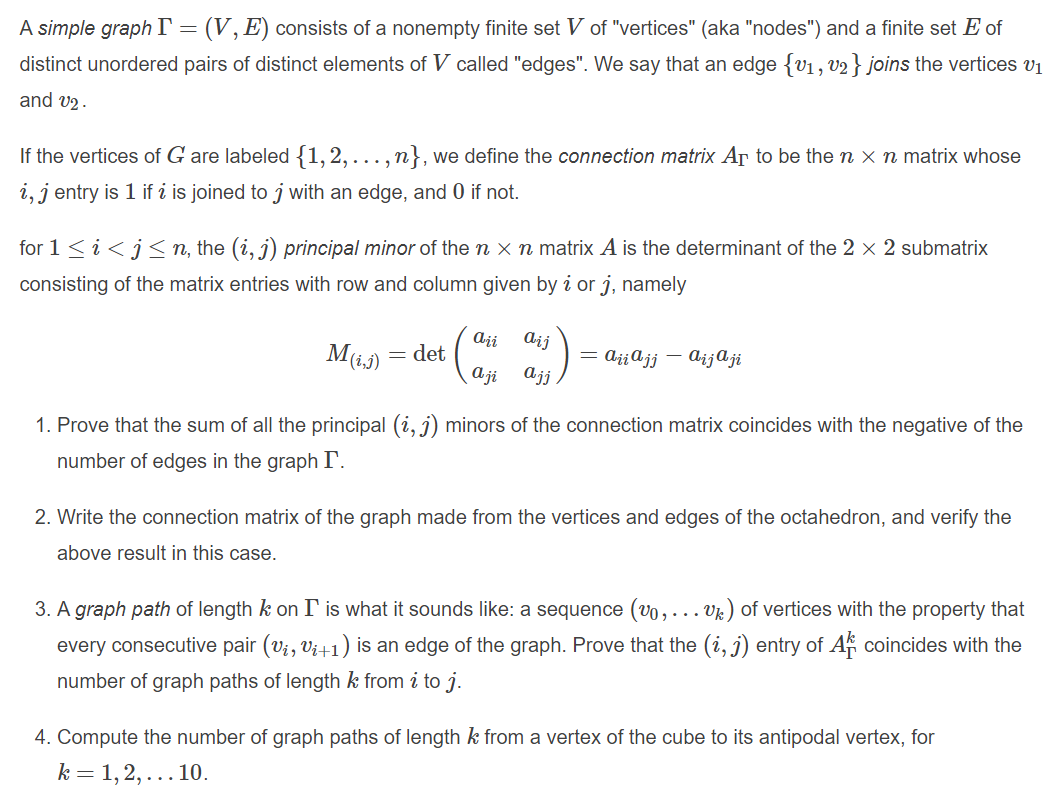 Solved A simple graph consists of a nonempty finite set V | Chegg.com
