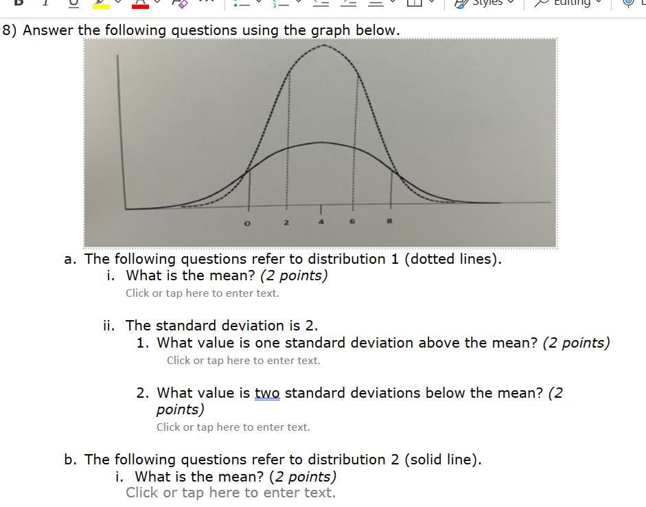 Solved 8) Answer the following questions using the graph | Chegg.com
