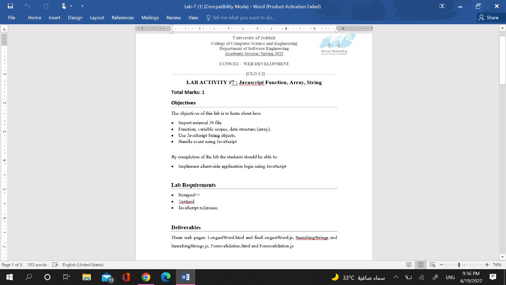 х File Home Insert Design Layout References 2. Share | Chegg.com